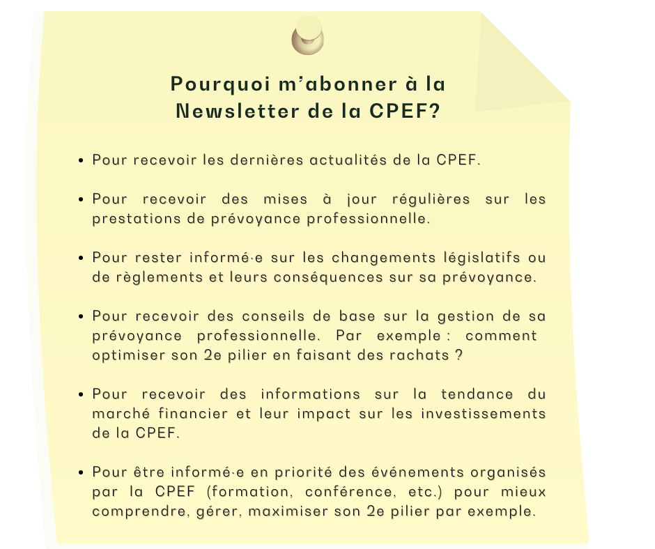 Que s'est-il passé à la CPEF en 2023 ? | Caisse de prévoyance de l'Etat ... Que s'est-il passé à la CPEF en 2023 ? | Caisse de prévoyance de l'Etat ...